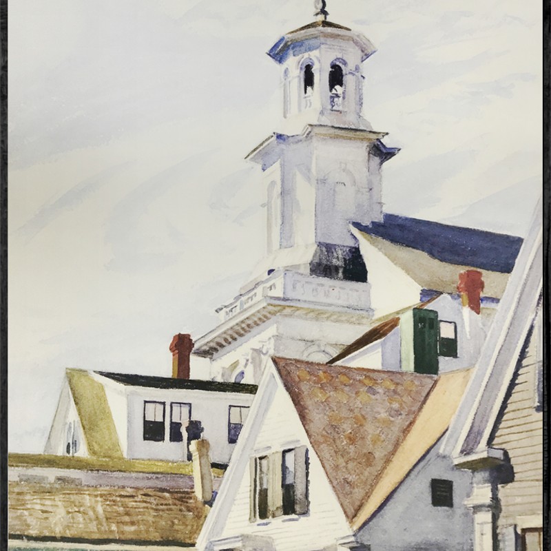 에드워드 호퍼 Edward Hopper - Methodist Church Tower | 아트니스